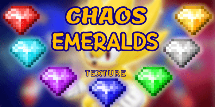 Sonic's Chaos Emeralds - Minecraft Bedrock Texture Packs - CurseForge