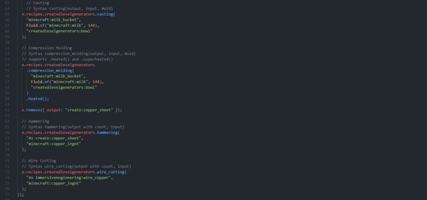 KubeJS Diesel Generators - Minecraft Mods - CurseForge