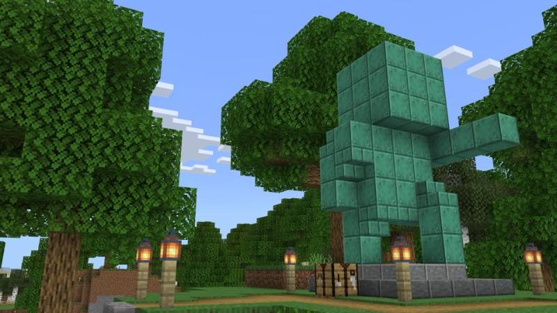 Coastal Village Expansion Update - Minecraft Bedrock Maps - CurseForge