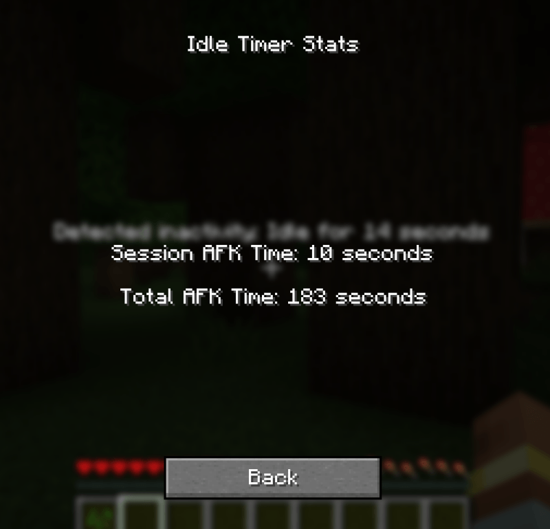 Idle Timer - Minecraft Mods - CurseForge