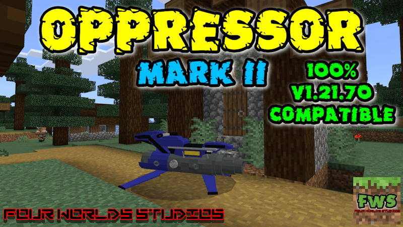 Oppressor Mark II - Minecraft Bedrock Addons - CurseForge