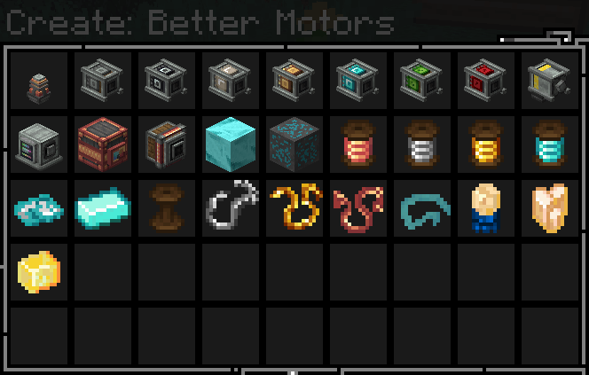Download Create: Better Motors - Minecraft Mods & Modpacks - CurseForge