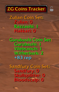 ZG Coins Tracker - World of Warcraft Addons - CurseForge