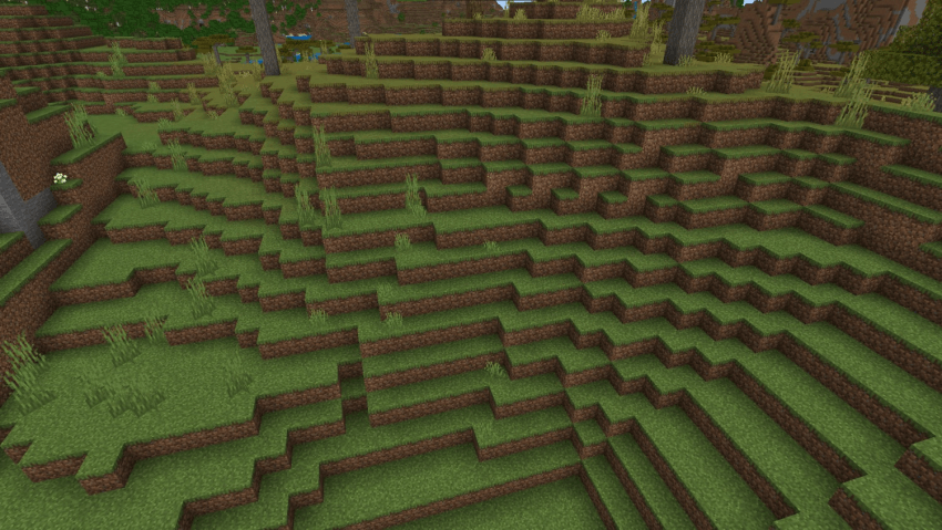 More Beautiful Grass - Minecraft Bedrock Texture Packs - CurseForge