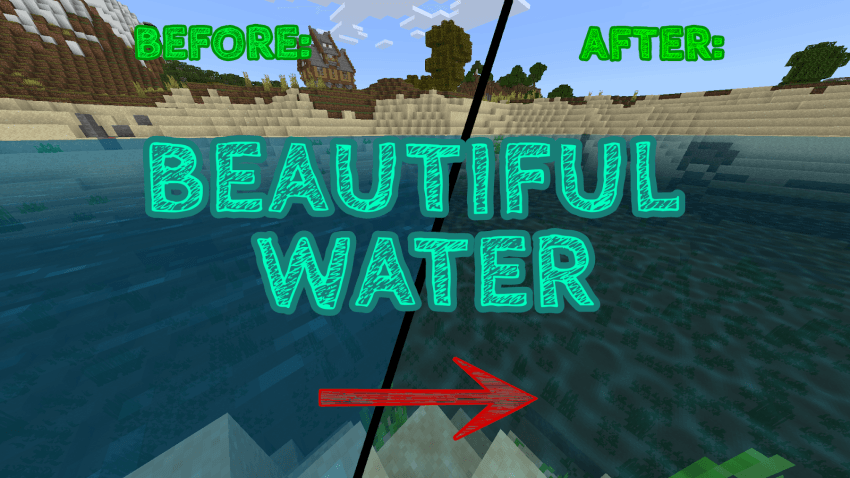 More Beautiful Water - Minecraft Bedrock Texture Packs - CurseForge