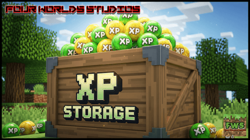 Fours XP Storage [Store your XP for a later time] - Minecraft Bedrock Addons - CurseForge
