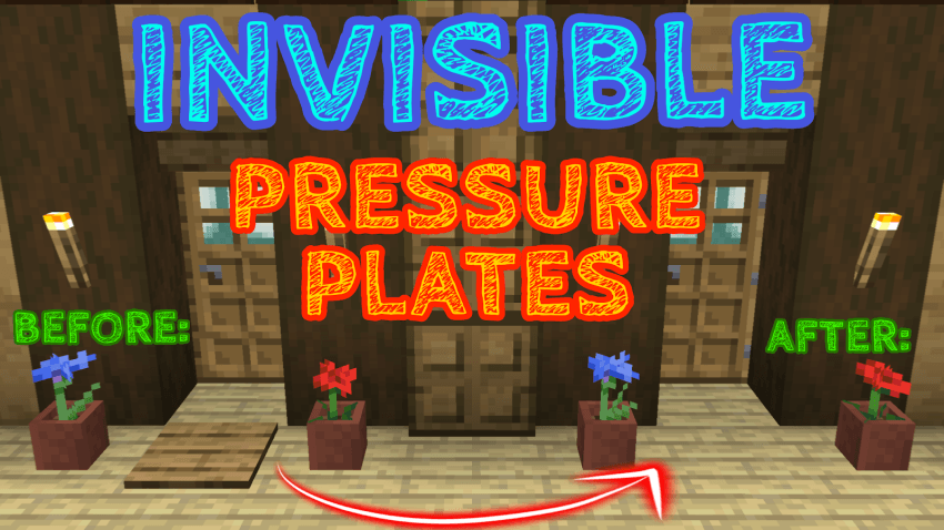 Invisible Pressure Plates - Minecraft Bedrock Texture Packs - CurseForge