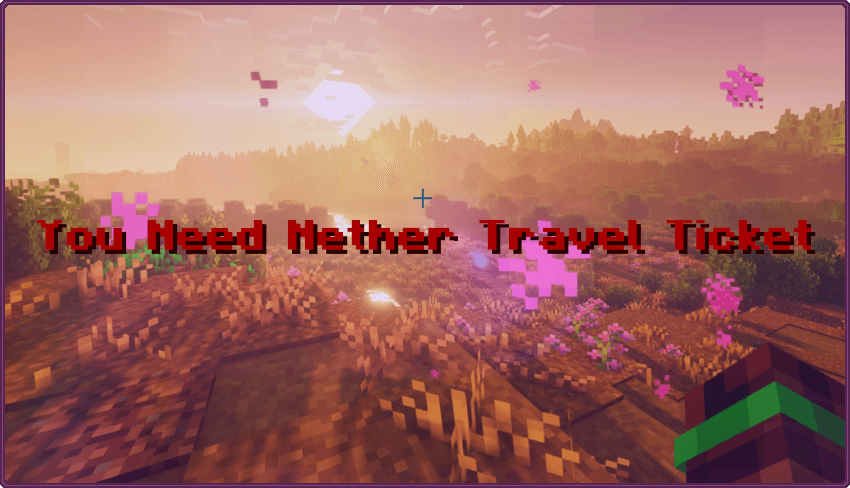 Download Nether Travel Ticket - Minecraft Mods & Modpacks - CurseForge