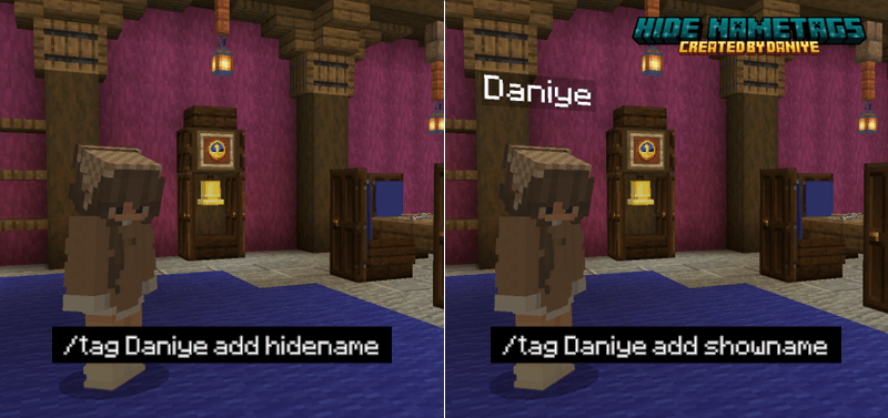 Hide Nametags - Minecraft Bedrock Addons - CurseForge