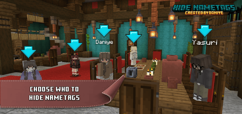 Hide Nametags - Minecraft Bedrock Addons - CurseForge