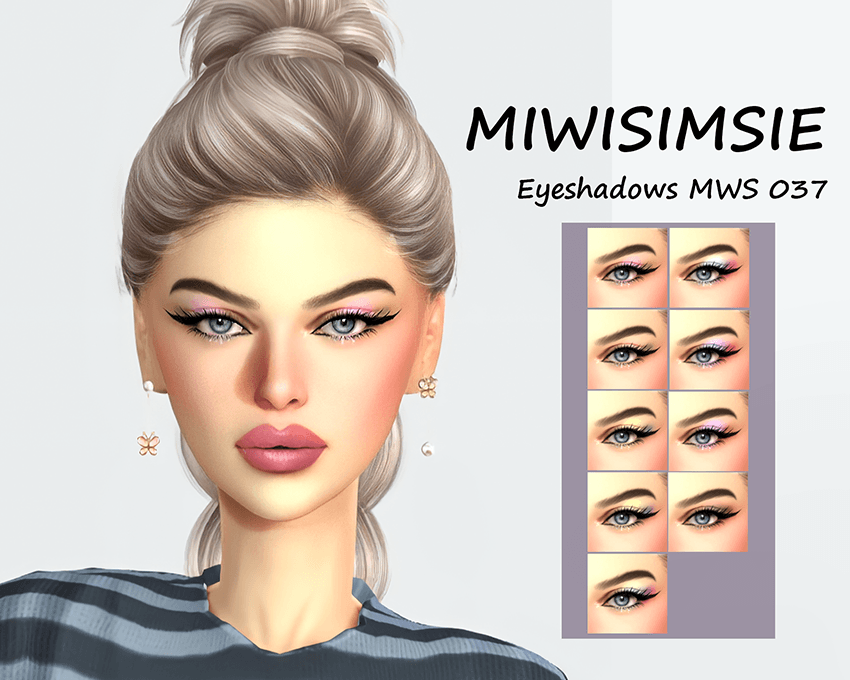Download Eyeshadows MWS 037 - The Sims 4 Mods - CurseForge