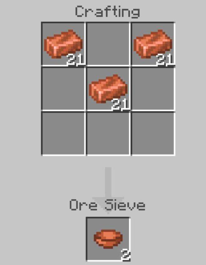 Ore Sieves - Minecraft Bedrock Addons - CurseForge