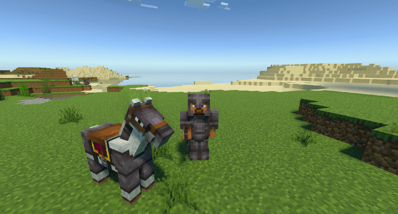 True Netherite Horse Armor - Minecraft Bedrock Addons - CurseForge