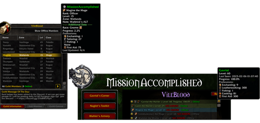 MissionAccomplished - World of Warcraft Addons - CurseForge