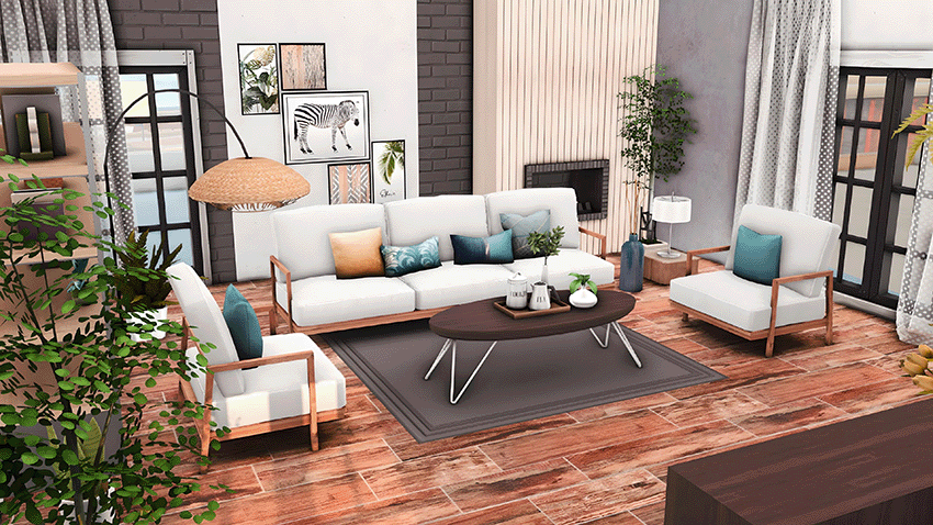 Tata Living Room - The Sims 4 Rooms / Lots - CurseForge