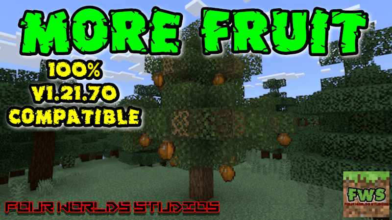 More Fruit (Apples, Oranges, Bananas and More!) - Minecraft Bedrock ...