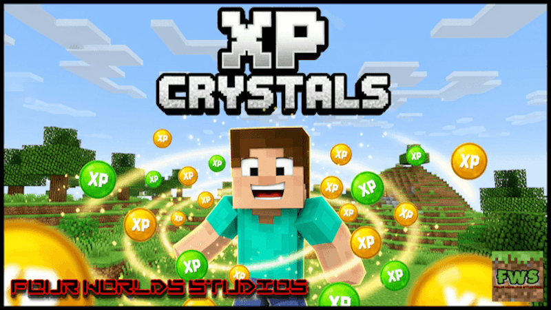 Fours XP Crystals [Find XP on your Adventures] - Minecraft Bedrock Addons - CurseForge