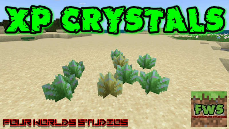 XP Crystals (Find XP on your Adventures) - Minecraft Bedrock Addons - CurseForge