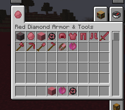 Red Diamond Armor and Tools - Minecraft Mods - CurseForge