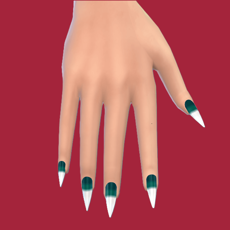 Triple Colored Nails - The Sims 4 Create a Sim - CurseForge