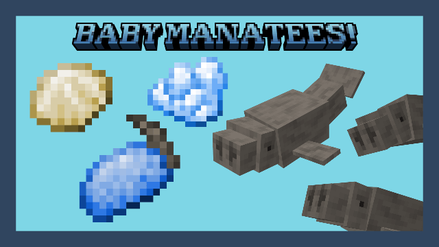 Scarlet's Manatees - Minecraft Mods - CurseForge