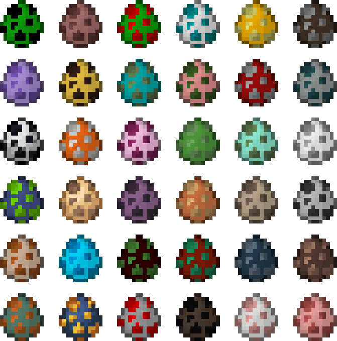 Classic Eggs - Minecraft Bedrock Texture Packs - CurseForge