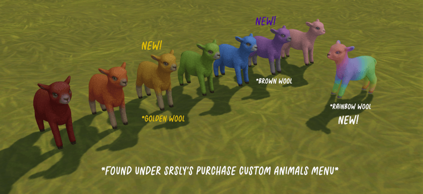 Special Produce Goats & Sheep - The Sims 4 Mods - CurseForge