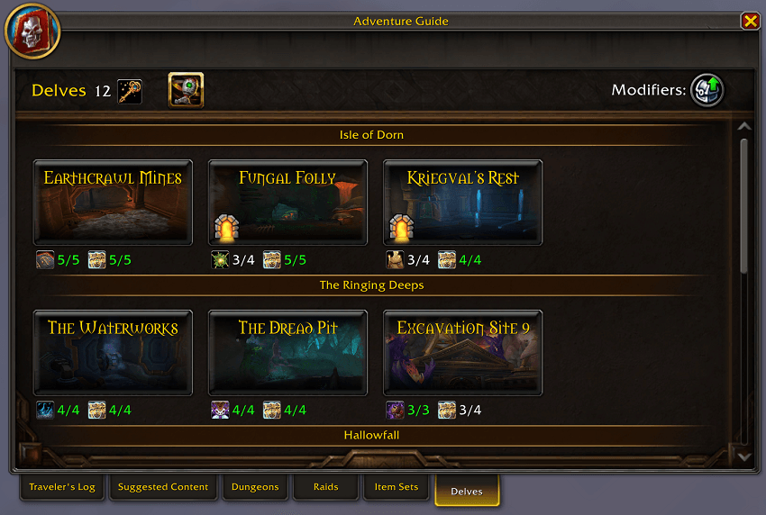 Delve Companion - World of Warcraft Addons - CurseForge