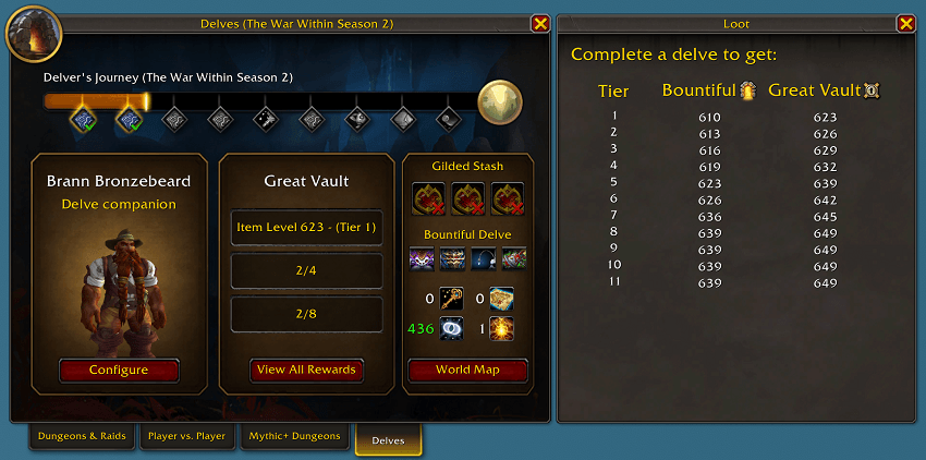 Delve Companion - World of Warcraft Addons - CurseForge