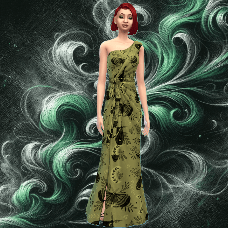 Prom Time Dress - The Sims 4 Create a Sim - CurseForge