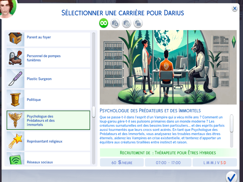 Psychologist for Predators and Immortals career / Carrière psychologue ...