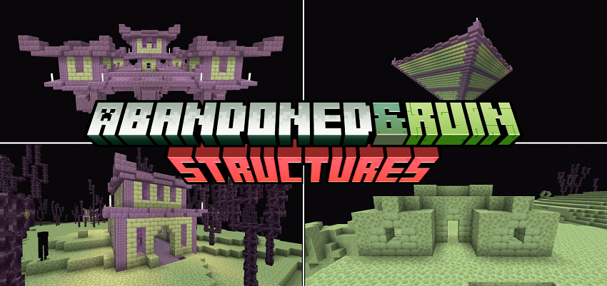 Abandoned & Ruin Structures - Minecraft Bedrock Addons - CurseForge