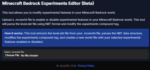 Enable Experiments on Education v1.21.90 - Minecraft Bedrock Texture ...