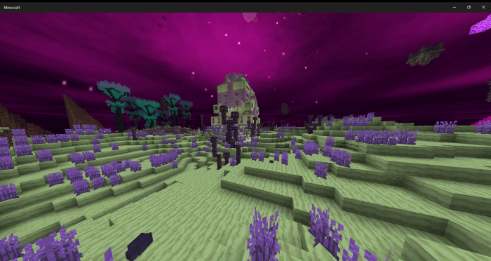 Abyssal Ascent (End Update) - Minecraft Bedrock Addons - CurseForge