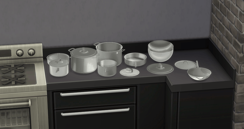Cookware set Simkea - The Sims 4 Build / Buy - CurseForge