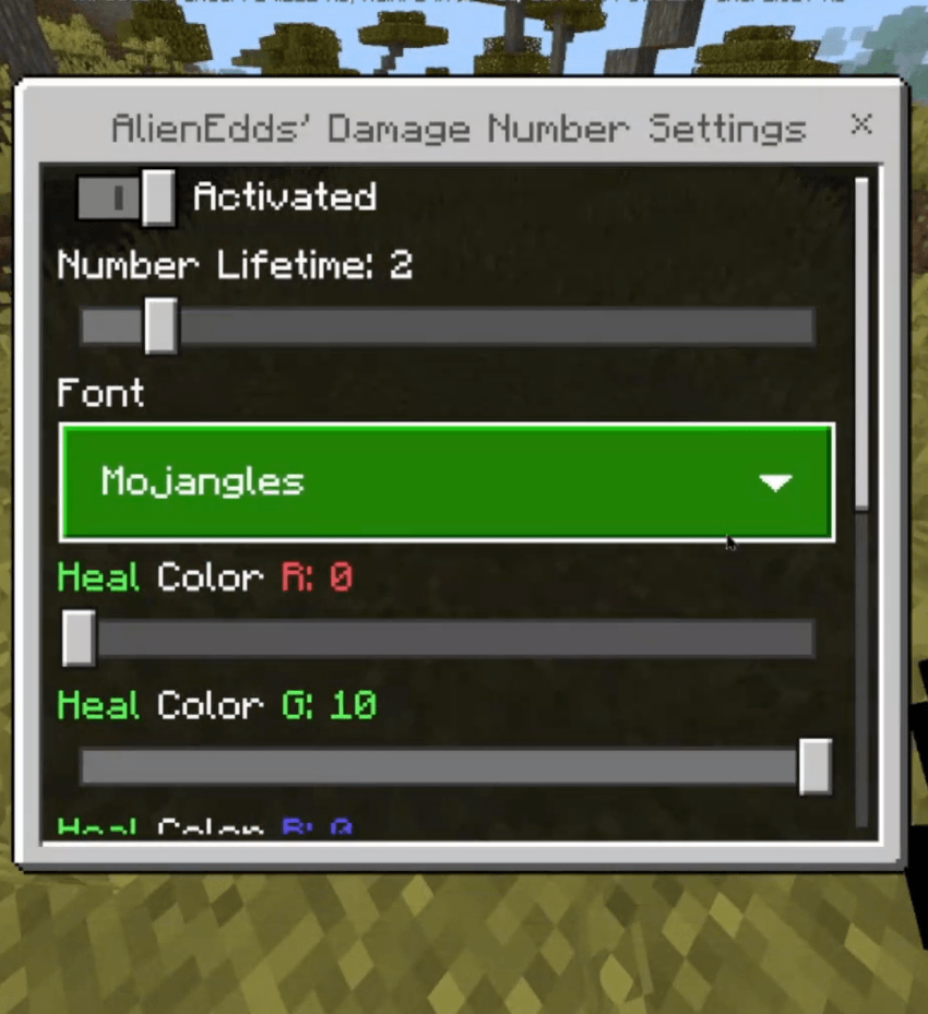 Damage Numbers (Damage Indicator) - Minecraft Bedrock Addons - CurseForge