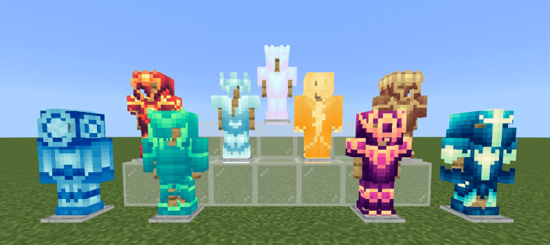 Lost Soul's Elemental Weapons Revamp - Minecraft Bedrock Addons ...