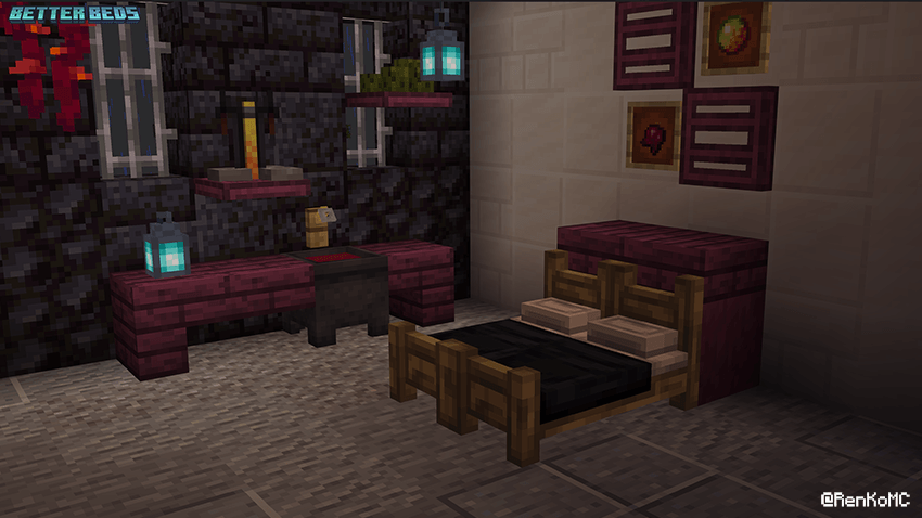 Better 3D Beds - Minecraft Bedrock Texture Packs - CurseForge