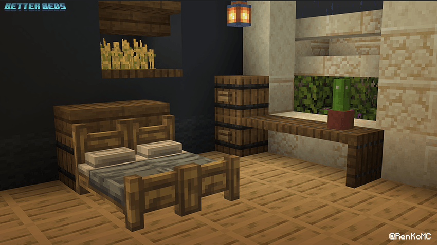 Better 3D Beds - Minecraft Bedrock Texture Packs - CurseForge