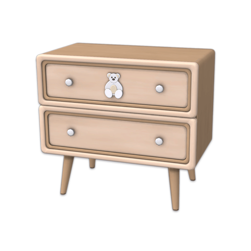Comiko - Sweet World Nursery Dresser - The Sims 4 Build / Buy - CurseForge