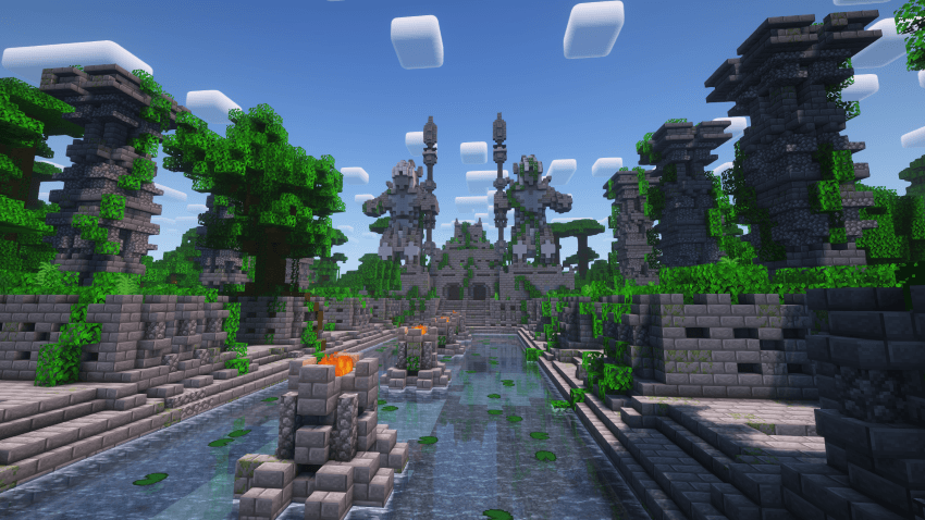 Recurrent Complex (Structure) 1.2.3 : Forest Stronghold - Minecraft ...