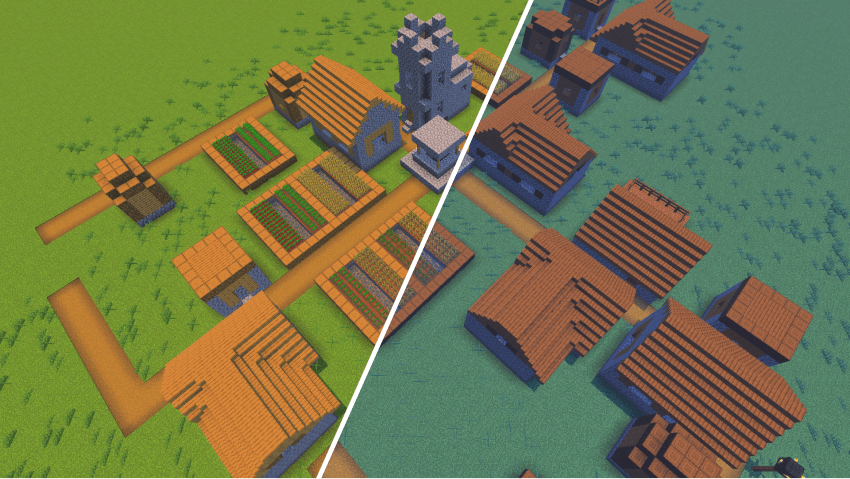 Village Generator - Minecraft Bedrock Addons - CurseForge
