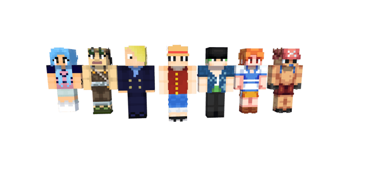 One Piece Drum Island Ark - Minecraft Bedrock Skins - CurseForge