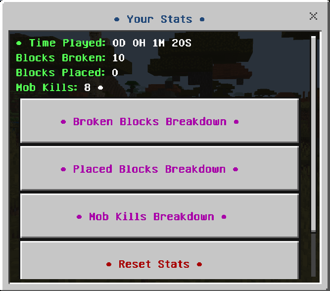 [Realm compatible]Time played + Tracker - Minecraft Bedrock Scripts - CurseForge