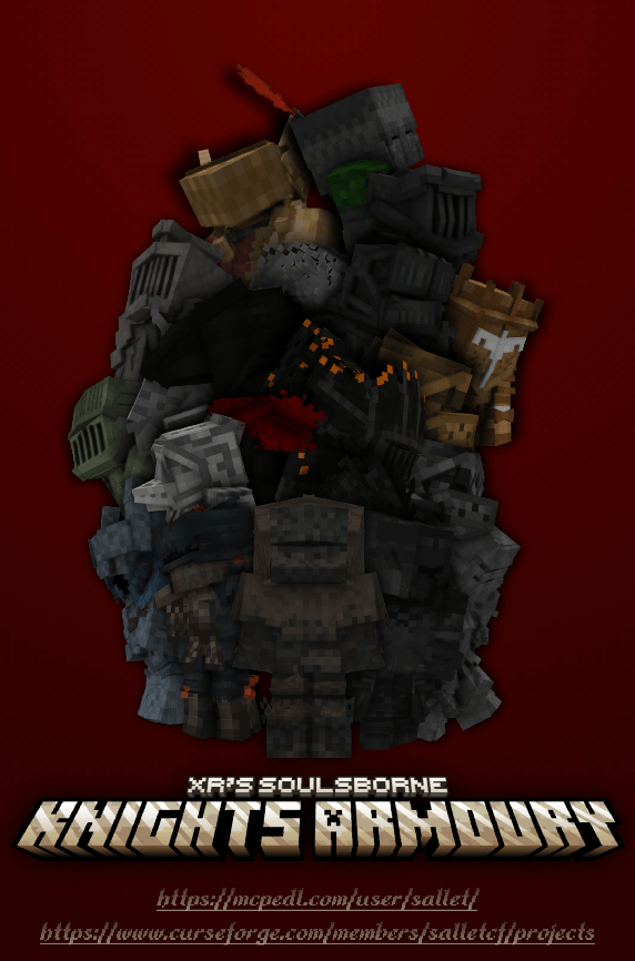 [1.21+] XR's Soulsborne Knights Armoury - Minecraft Bedrock Addons ...