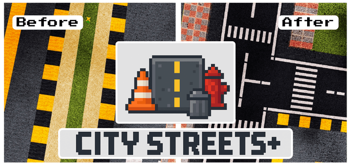 City Streets + - Minecraft Bedrock Addons - CurseForge