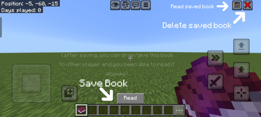 Book Saver - Minecraft Bedrock Texture Packs - CurseForge