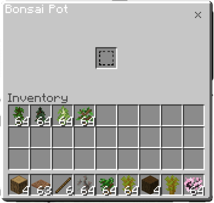 Bonsai Tree [ACHIEVEMENT FRIENDLY] - Minecraft Bedrock Addons - CurseForge