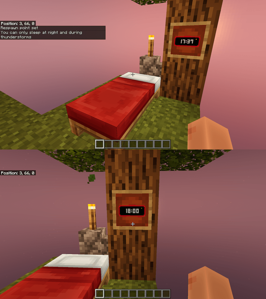 Fzul's Digital Clock - Minecraft Bedrock Texture Packs - CurseForge