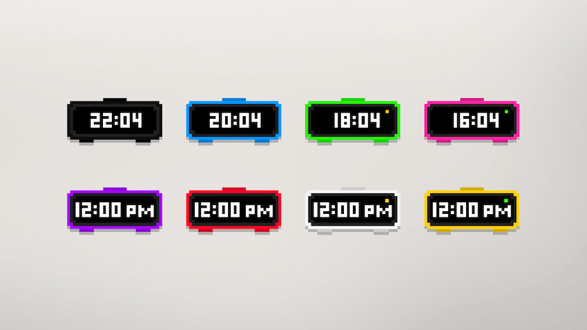 Fzul's Digital Clock - Minecraft Bedrock Texture Packs - CurseForge